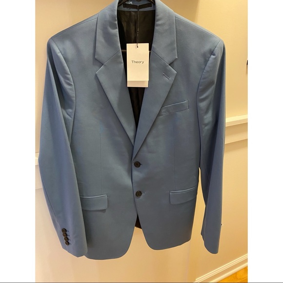 Theory | Suits & Blazers | Theory Blue Willow Traceable Wool Suit ...